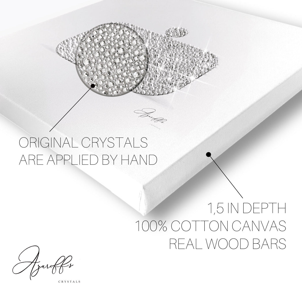 Crystal decor for bathroom - Toilet Toilet paper roll with diamonds and ...