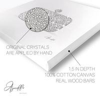 Crystal decor for bathroom - Toilet Toilet paper roll with diamonds and ...